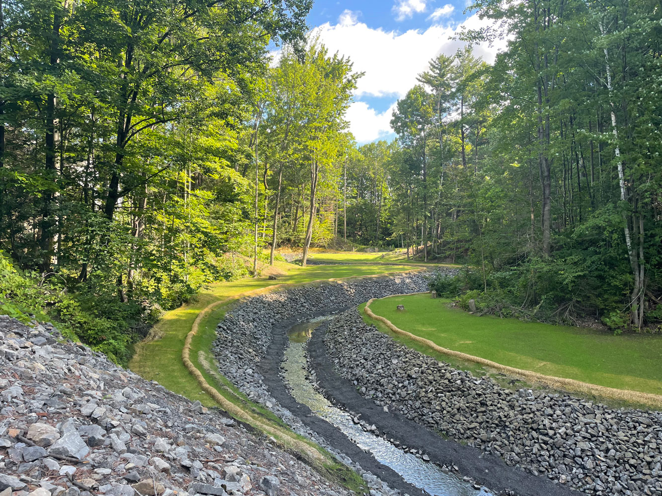 Stabilisation des berges du ruisseau Dominique-Juteau | Équipe Laurence